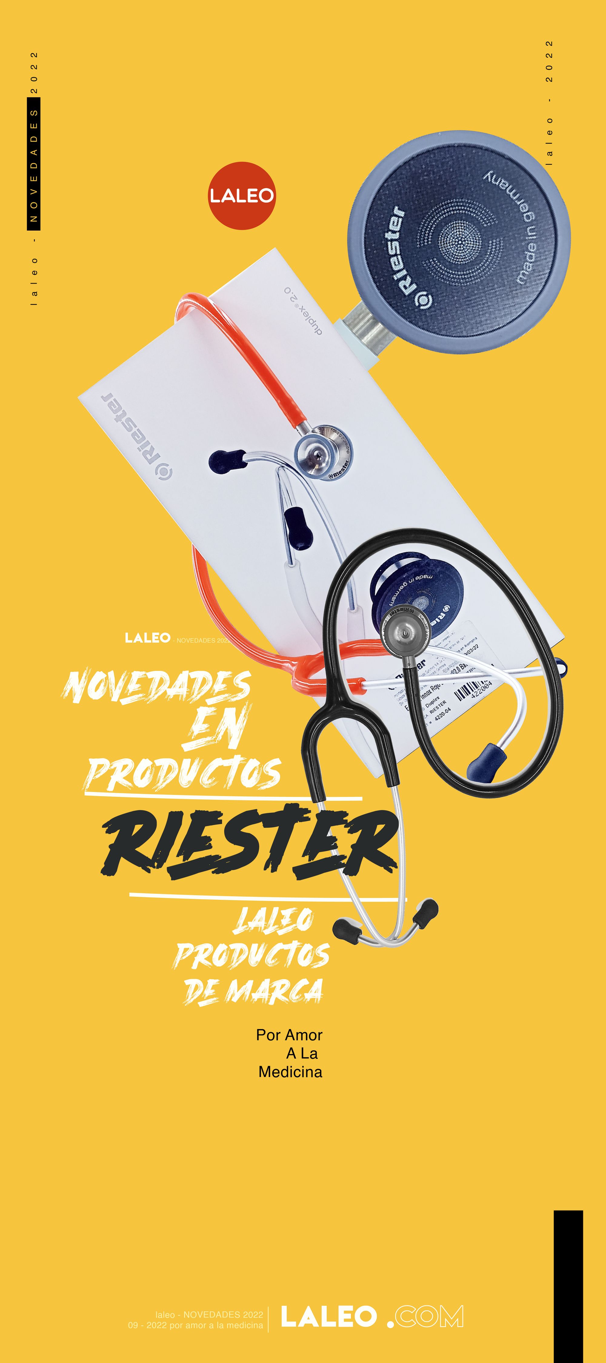 ¡Novedades! Reister Estetoscopio